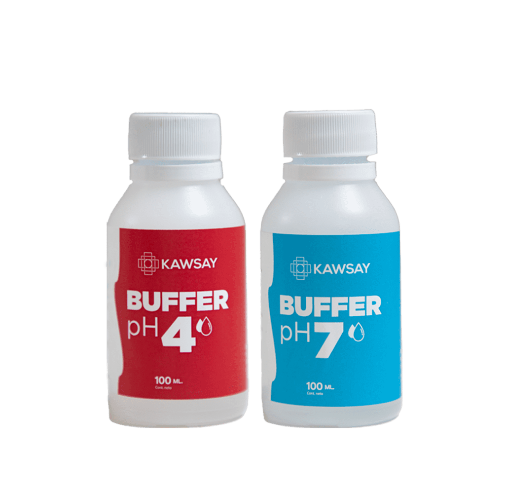 Pack Duo Buffer Ph 4 & Ph 7 100ml - Juani Seeds